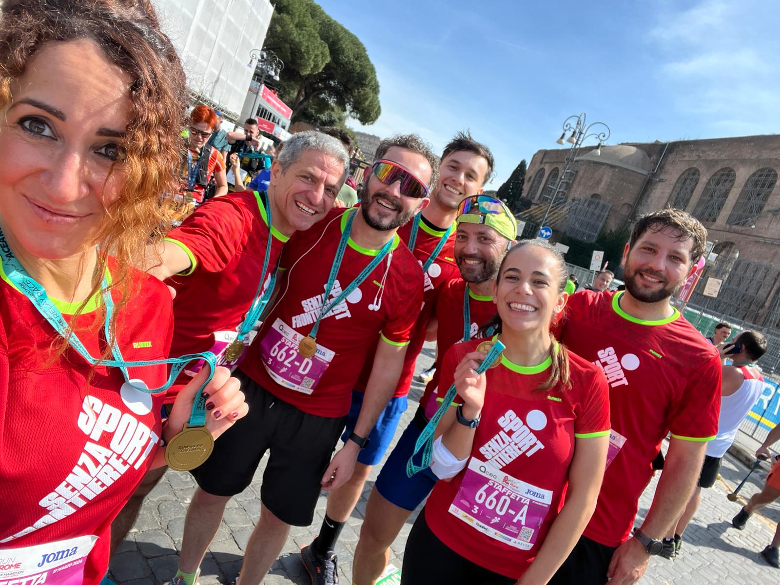 Staffetta - maratona di Roma | CRAL SACE